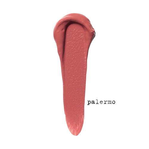 Stila Stay All Day Liquid Lipstick, Matte Long-Lasting Color Wear, No Transfer or Bleed Hydrating & Lightweight with Vitamin E & Avocado Oil for Soft Lips Palermo, .10 Fl. Oz