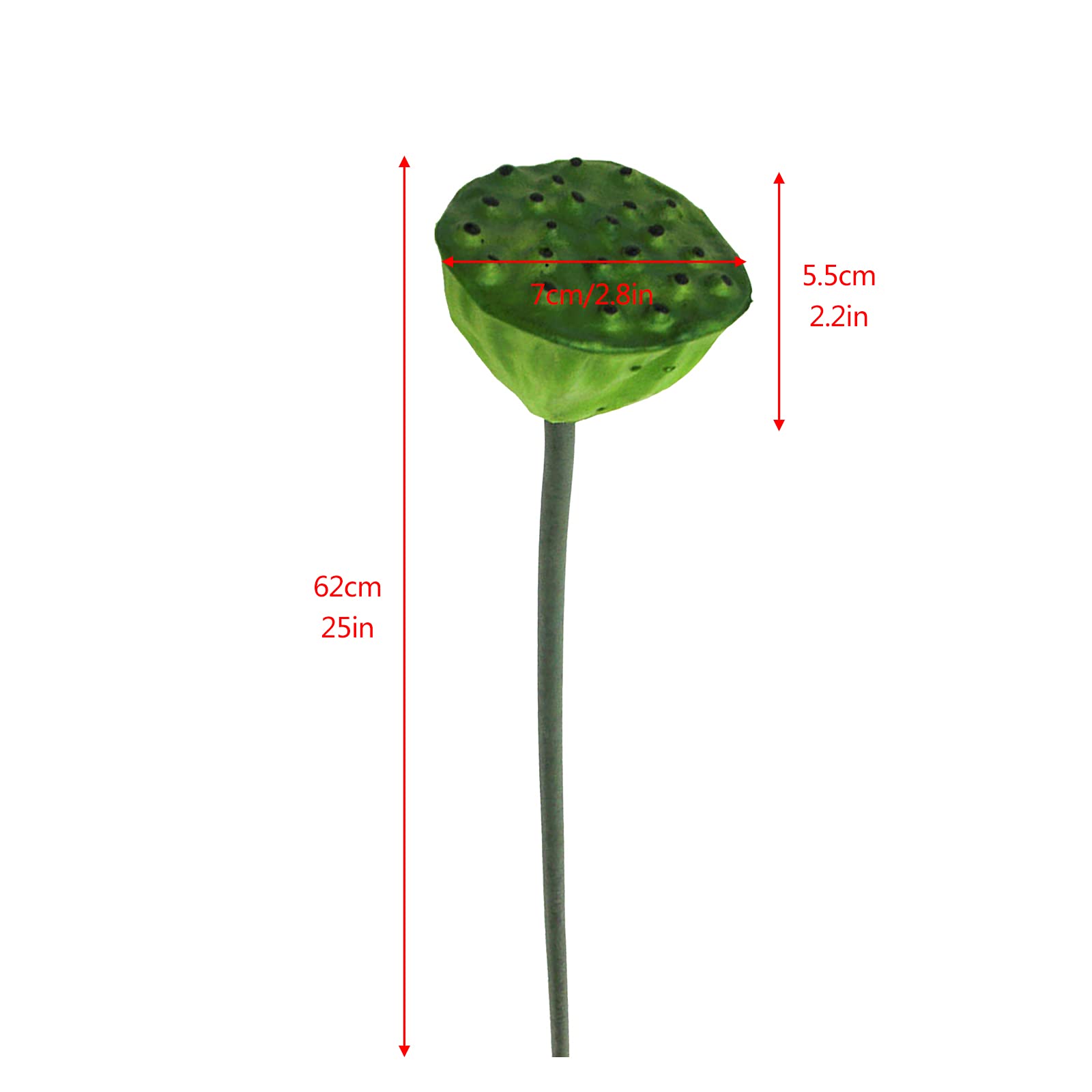 BHSHUXI 8 pcs Lotus Decorative Simulated Artificial Lotus Flower Artificial Floating Lotus Flower Foam Pond Decoration Plants Artificial Lotus Bud Bouquet Bunch for Garden Pool Fish Tank Decor