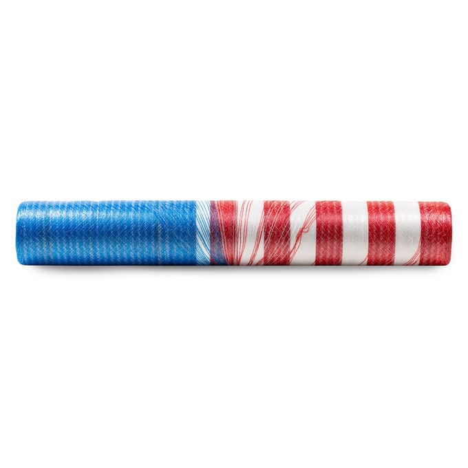 Baletuff Round Bale Hay Net Wrap, Freedom American Flag 51 x 9,840 Net Wrap for Hay, Corn Stalks, Alfalfa and More! Used in 4 Foot Balers