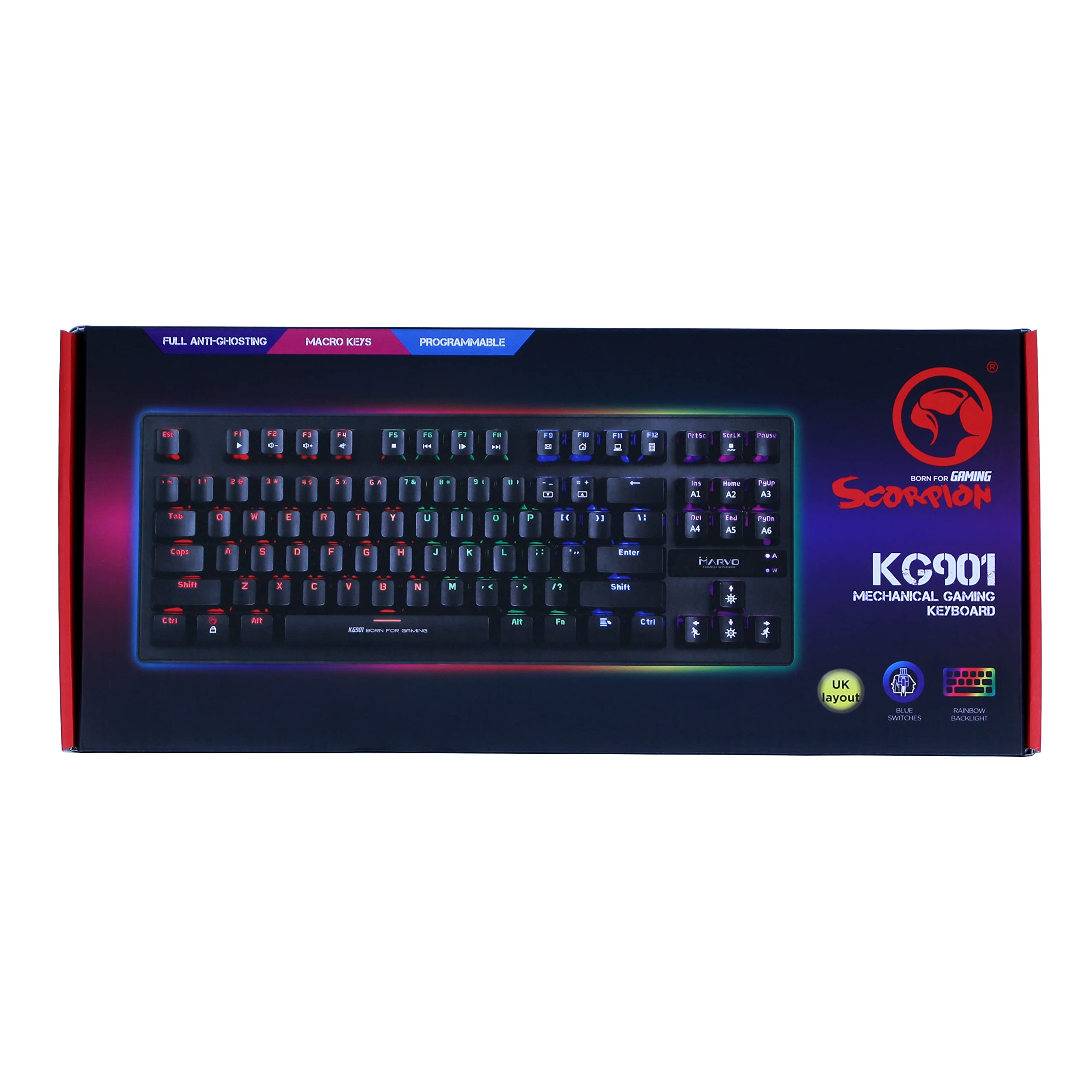 MARVO Gaming Keyboard KG-901