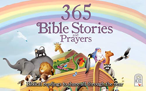 365 Bible Stories and Prayers Padded Treasury - Gift for Easter, Christmas, Communions, Baptism, Birthdays (Little Sunbeams)