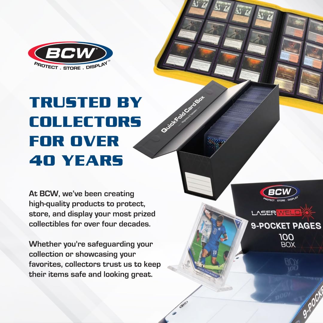BCW Monster Pads - 20 Pack | Acid-Free Foam Inserts for Card Storage Boxes