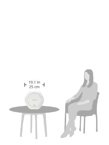 Linksys LAPN600: Wireless Business Access Point, Wi-Fi, Dual Band 2.4 + 5 GHz N600, PoE, Range Extension via WDS and Workgroup Bridge (White)