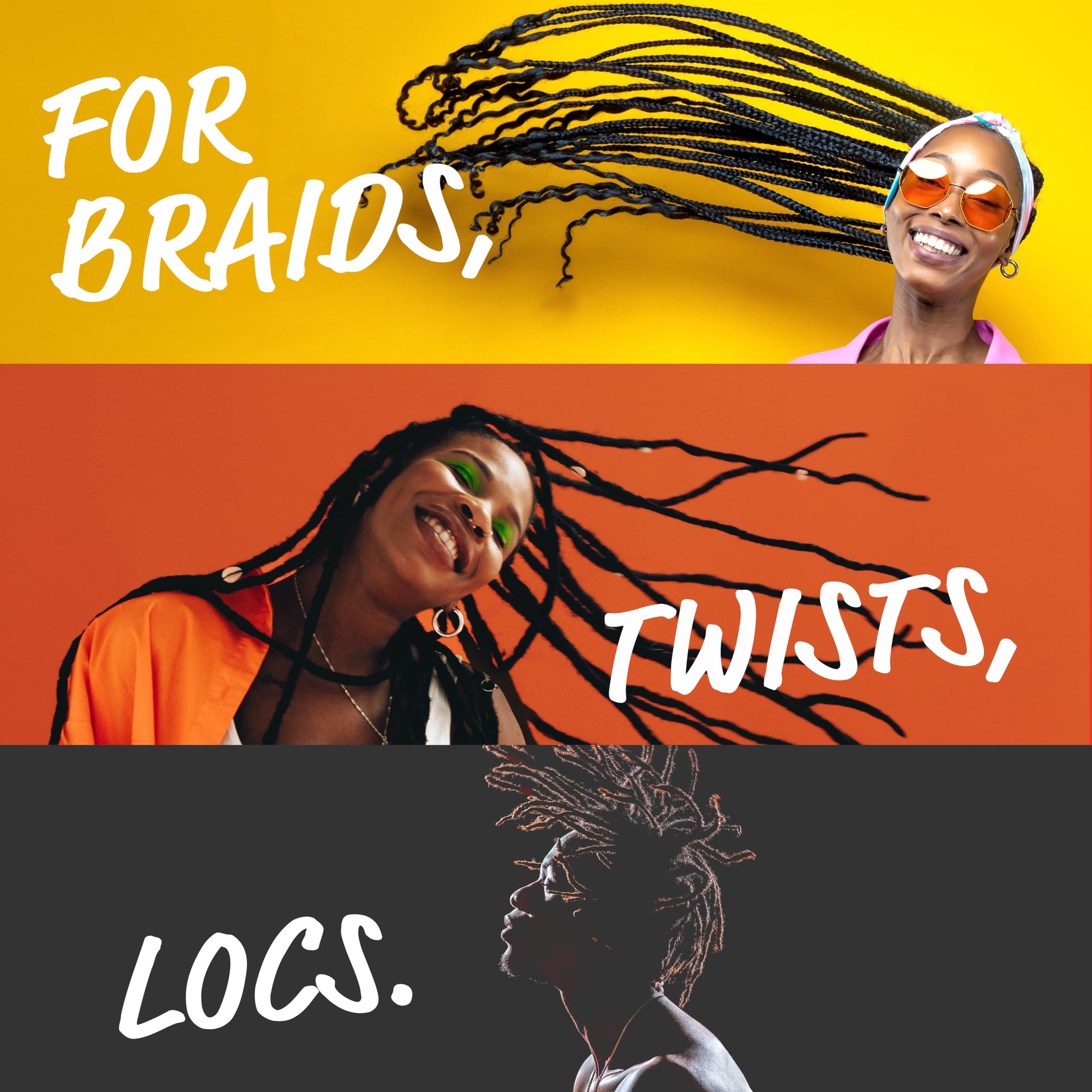 EBIN NEW YORK Braid Formula Conditioning Gel, Super Hold, 11 Oz | Great for Braiding, Twisting, Edges, No Residue, No Flaking, Strong Hold, High Shine, Smoothing with Clean, No Build-up