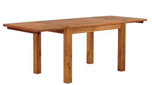 B.R.A.S.I.L.-Möbel TableChamp Dining Table Set Rio Eight Pine Chairs with Extensions Included Honey Solid Wood
