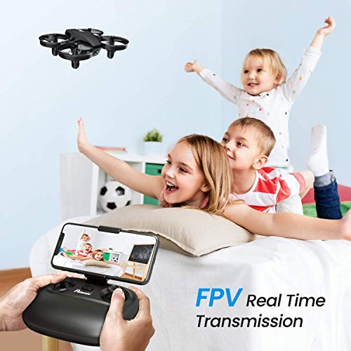 Potensic A20W Drone for Kids, Mini Drone with Camera 720P HD, RC Drone 3 Batteries, Altitude Hold, Headless Mode, Gravity Sensor, One Key Start Easy for Beginners