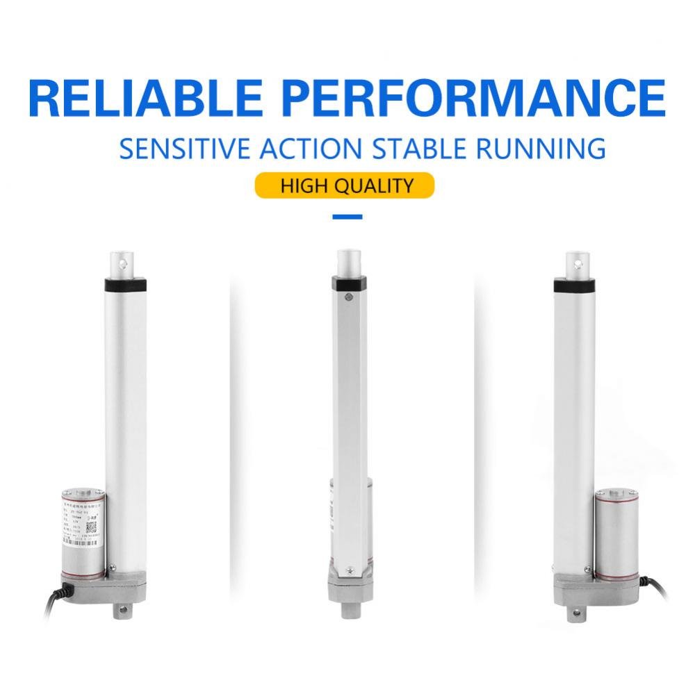 Electric Linear Actuator,DC 12V 750N Force 150-700mm Stroke Waterproof Multifunction Straight Line Actuator Motor Controller for Automotive Medical Devices etc(200mm)