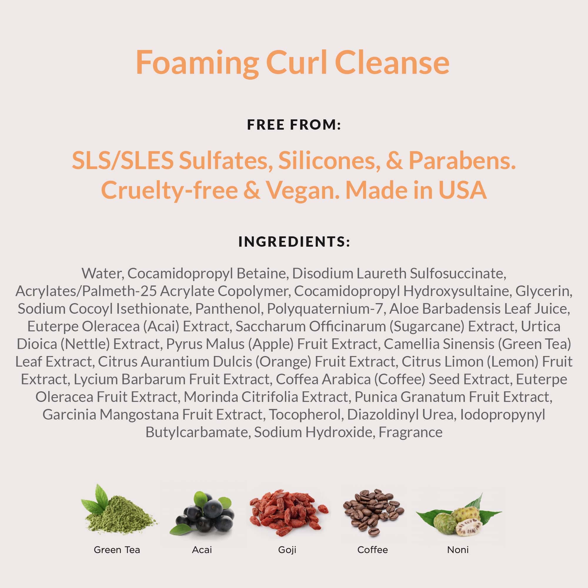 Vicious Curl Foaming Curl Cleanse and Moisture Surge Conditioner Kit β Clarifying Shampoo and Deep Conditioner for Curly Hair β Color-Safe, GMO-Free, with Amino Acids, Proteins & Superfruits (10 oz)