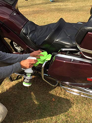 Shine Doctor Motorcycle Cleaning Kit Cleans Chrome, Leather, Vinyl and Removes Grime and Grease.