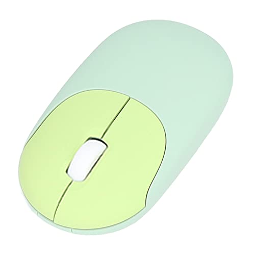 86 Keys USB Keyboard Mouse Combo, Cute Mix Color Retro Round Concave Keycap Keyboard, Ergonomic 1200DPI Mouse, Gaming Keyboard Mouse Set for OS X, for Win(Green)