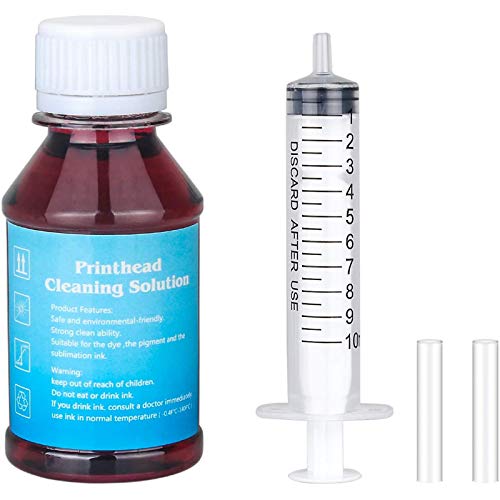 Inkjet Printhead Cleaner for 950 951 952XL Ink Cartridges Work with Officejet Pro 8600 8610 8620 8100 8710 8720 8216 8210 8730 Printer Cleaning kit- 100ml