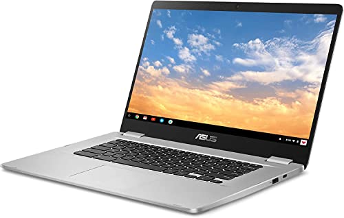 ASUS 15 Slim Chrome OS Laptop Intel Processor up to 2.4GHz 15.6in Full HD NanoEdge-Display with 180 Degree-Hinge 4GB DDR4 32GB Storage WiFi + BT (C523 – Renewed)