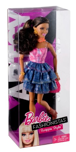 Barbie Fashionistas Swappin’ Styles Artsy Doll - 2011