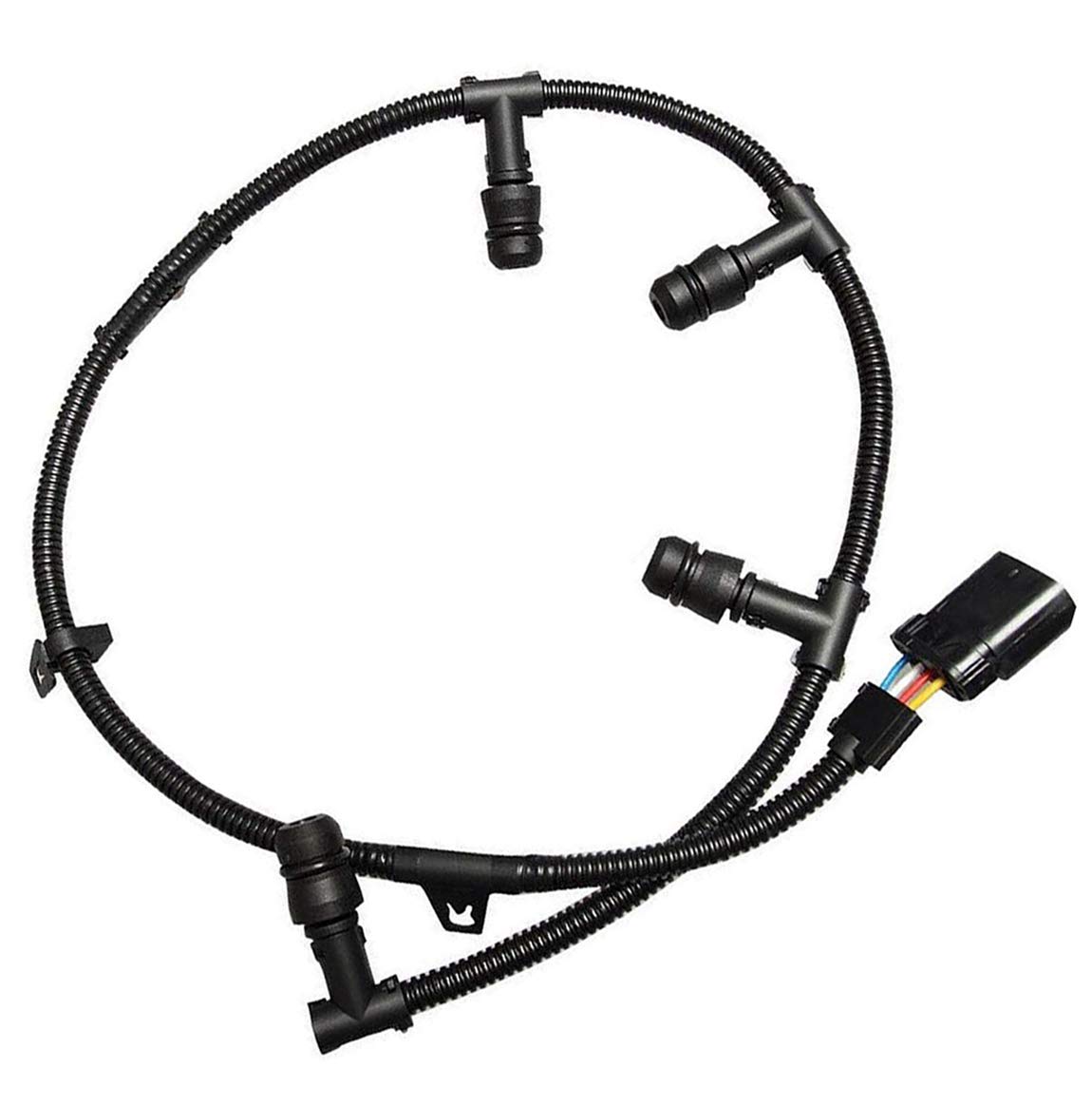 3C3Z-12A690-AA Powerstroke 6.0 Diesel Glow Plug Harness Kit Includes Right Left Harness Removal Tool,Compatible with 2004-2010 Ford 6.0L V8 Powerstroke Diesel Engine Ford F-250 F-350 F-450 Super Duty