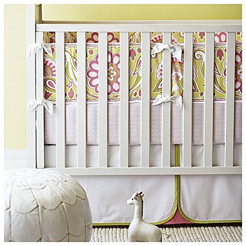 Serena & Lily Lola Crib Skirt- Green