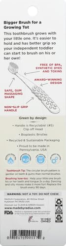 RADIUS Extra Soft Totz Plus Toothbrush, 1 EA