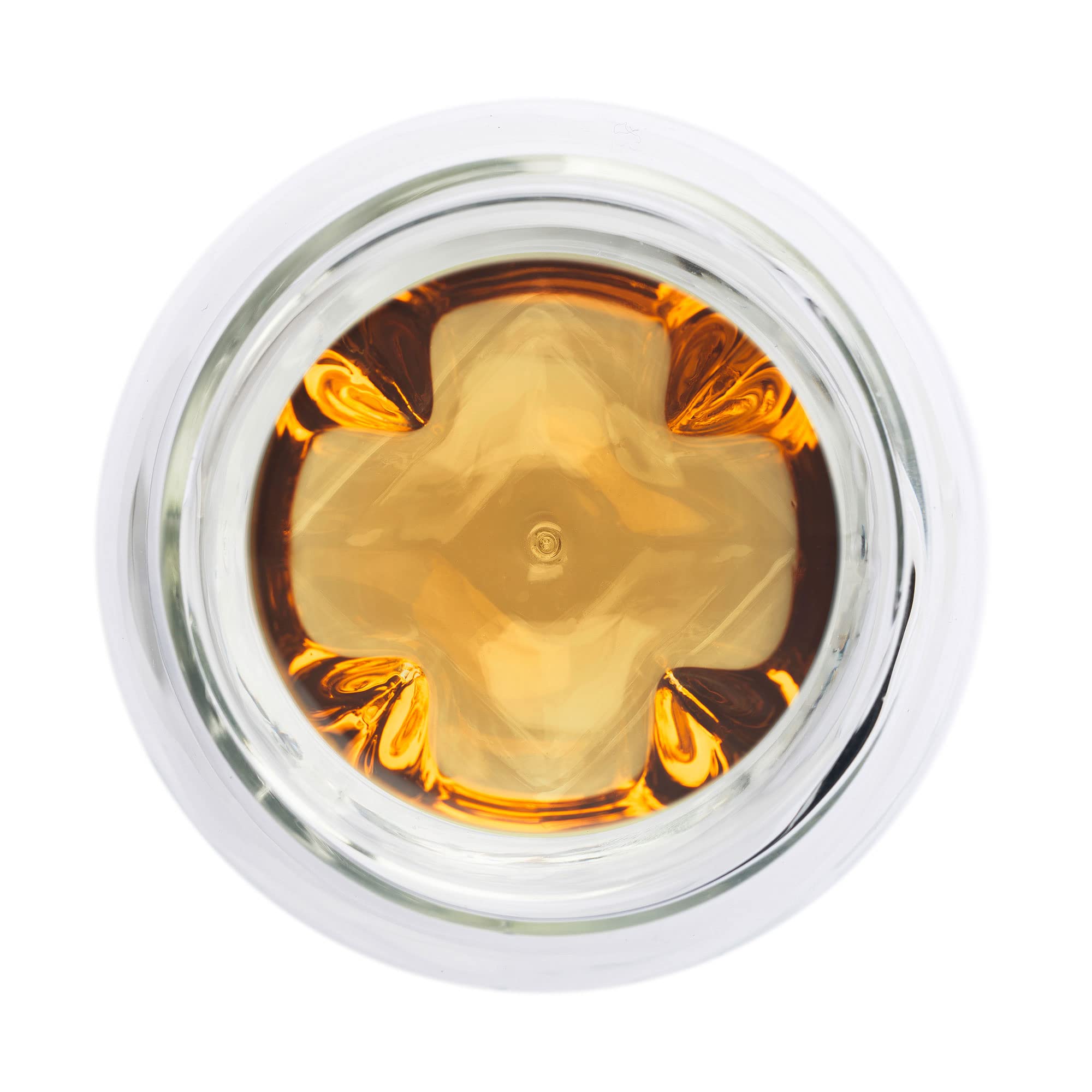 NORLAN WHISKY GLASS (Clear Single Glass with Polishing Cloth)