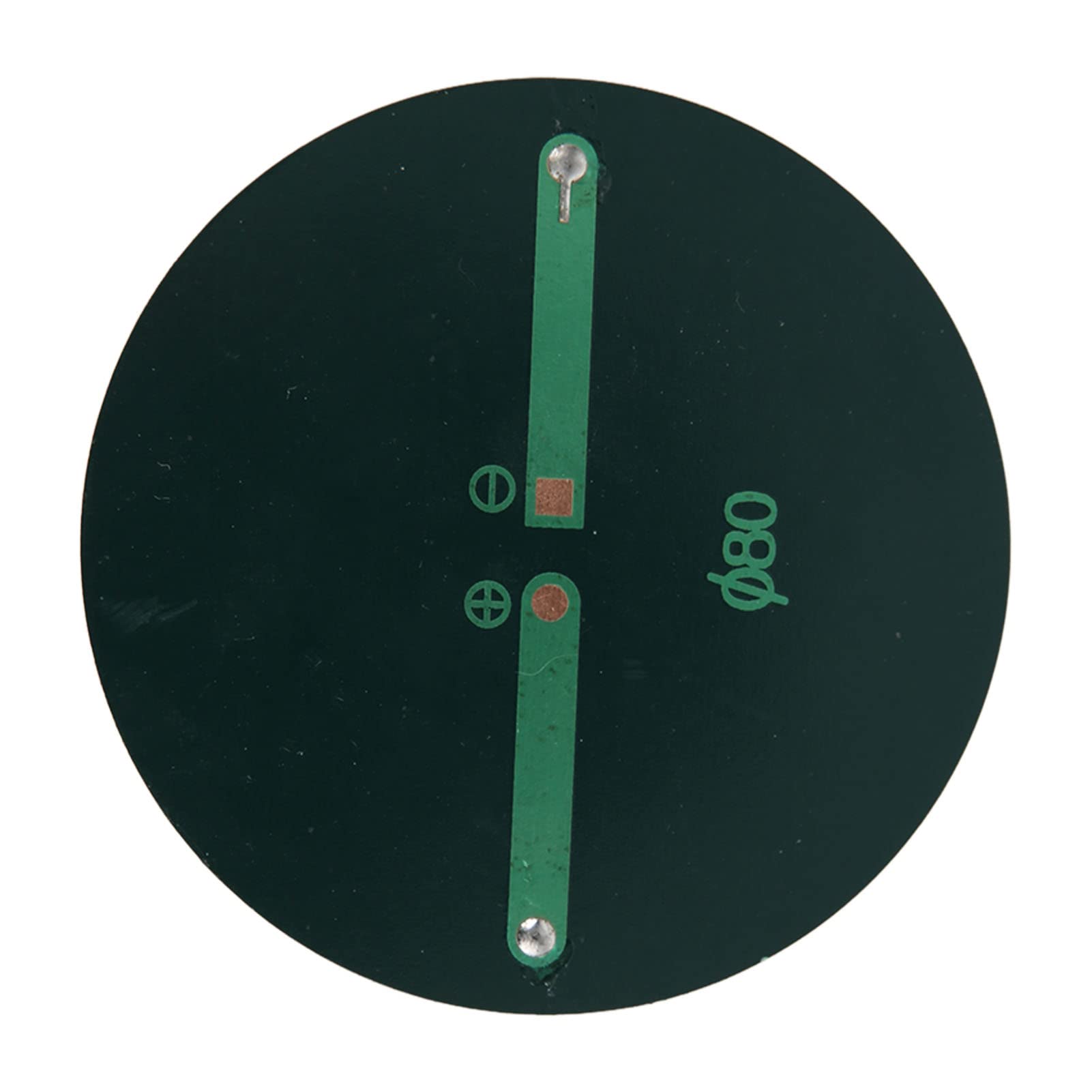 6V Solar Panel Waterproof Circular Solar Panel for Home Outdoor Use