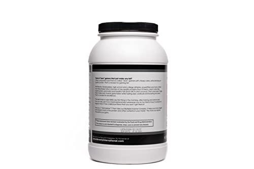Beverly International Mass Maker Ultra Chocolate, 14 Servings, 3lb. Build Lean Mass Like a Pro!! Milk Protein Isolate, Whey Protein Isolate + Egg. MCT Oil. Clean Carbs, Great taste!
