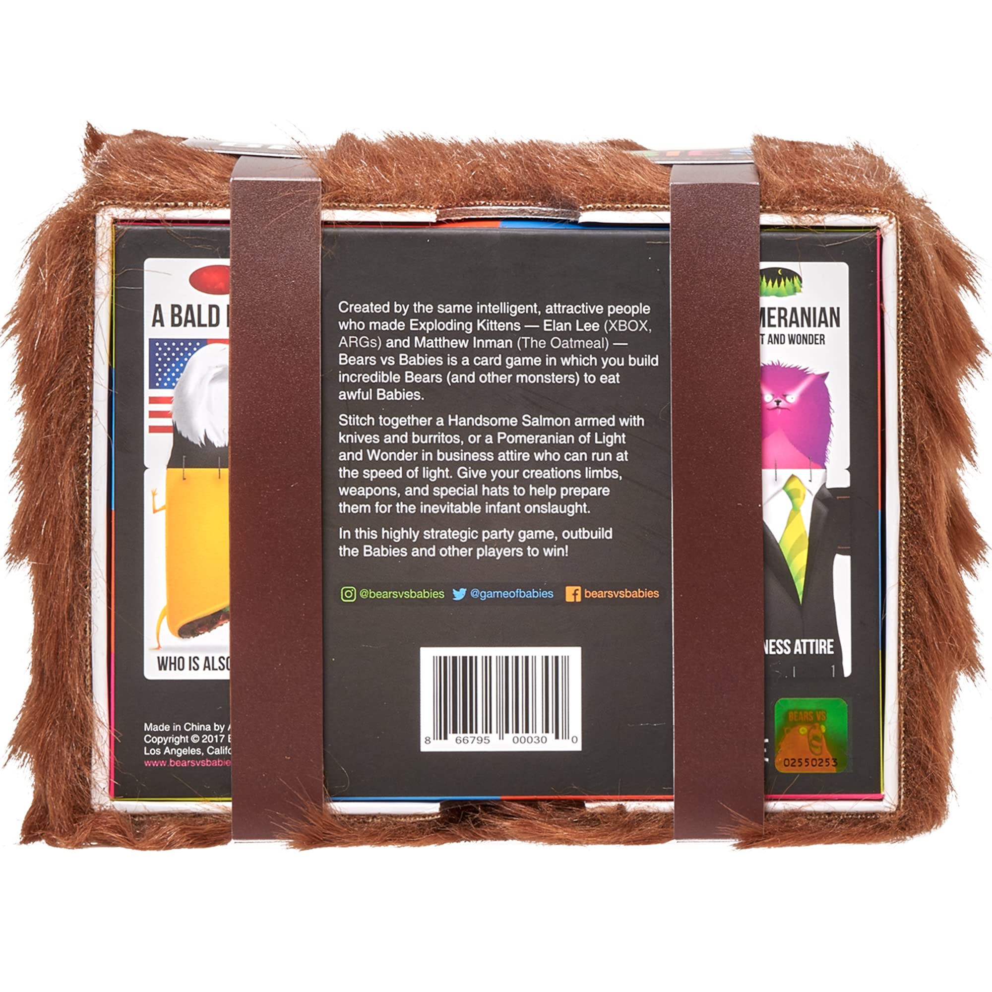 Bears vs Babies by Exploding Kittens - A Monster-Building- Family-Friendly Party Games - Card Games For Adults, Teens & Kids