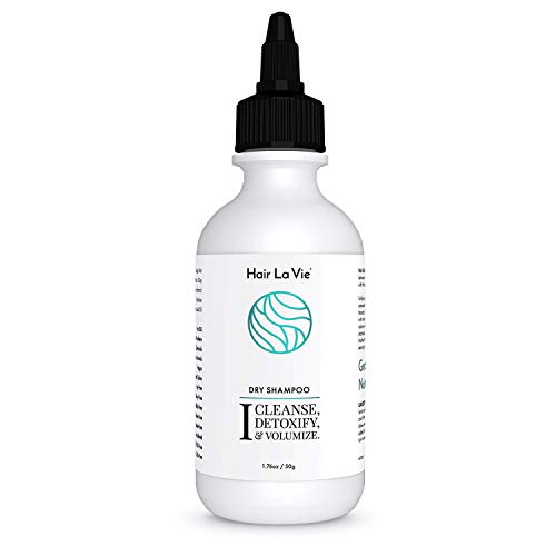 Hair La Vie Dry Shampoo for Women - Detox, Cleanse & Volumize for Blonde & Brunette Hair, 1.76 Oz