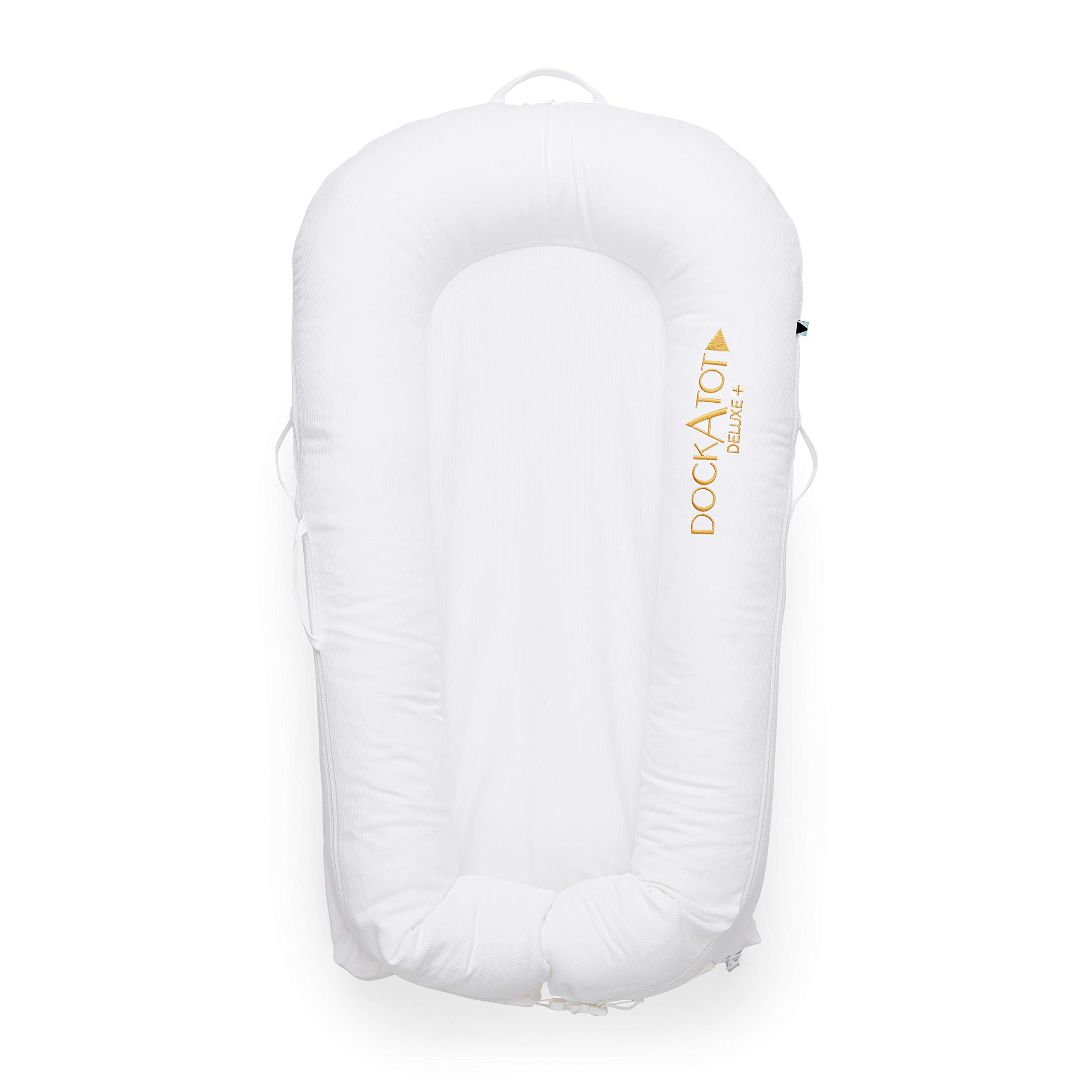 Cover ONLY (Pristine White) for DockATot Deluxe+ Dock - Dock Sold Separately - Compatible with All DockATot Deluxe+ Docks