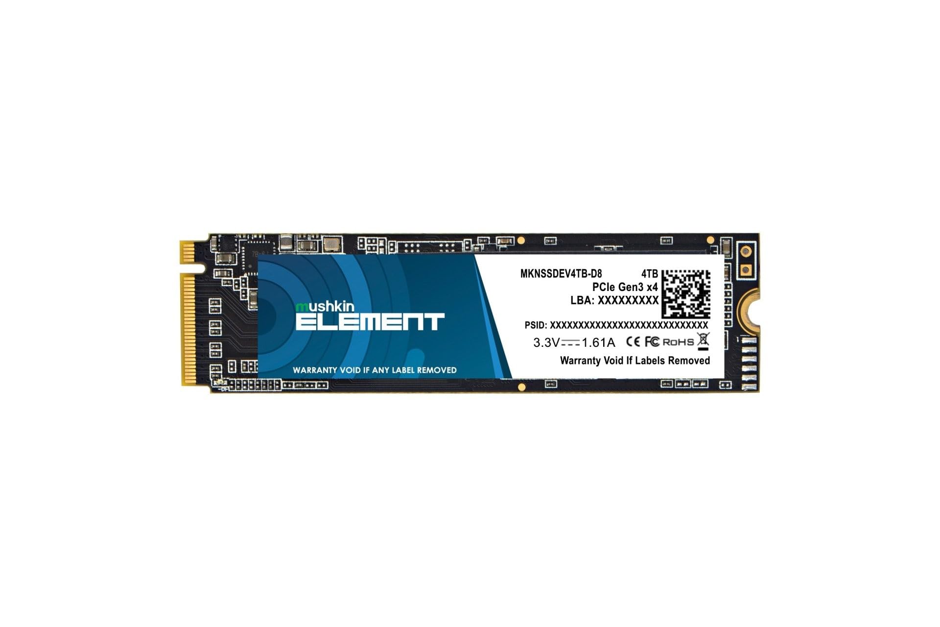 4TB ELEMENT M.2 2280 PCIE GEN3 X4 SSD