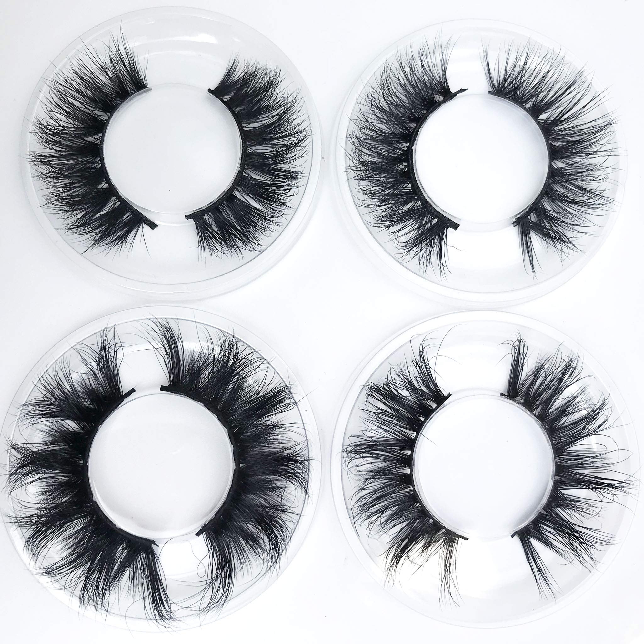 3D Mink Eyelashes 10 Styles Luxurious Fluffy False Lashes 100% Siberian 3D Mink Fur Eyelashes Reusable Handmade Natural Look Lashes Fake Eyelashes