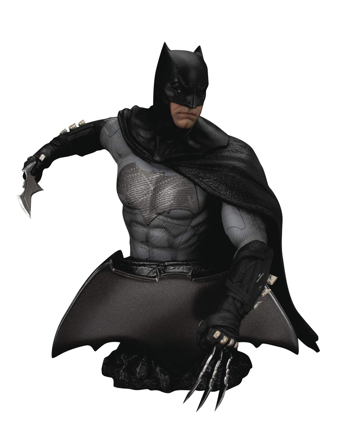 Beast Kingdom Justice League Action Bust Series: Batman PVC Bust Multicolor 6 inches
