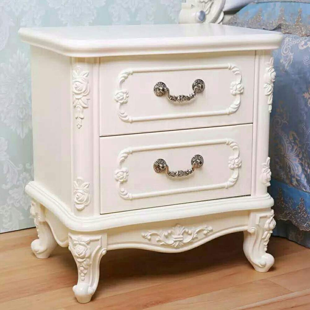 4PCS Wood Furniture Legs Replacement Feet European Style Unpainted Solid Wood Carved Decoration for Sofa Couch Chair Ottoman Loveseat Coffee Table Cabine, 12x6cm/4.72"x2.36"