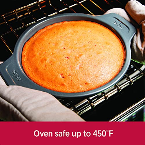 All-Clad Pro-Release Nonstick Bakeware Set 10 Piece Oven Safe 450F Half Sheet, Cookie Sheet, Muffin Pan, Cooling & Baking Rack, Round Cake Pan, Loaf Pan, Baking Pan Grey