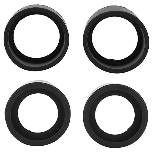 AUNMAS 2PCS Eyepiece Cover, Binocular Eye Cups Binocular Eye Cups Replacement Guard Soft Rubber 36mm Diameter Stereo Microscope Accessory for 32 36mm Stereo Microscope(Flat Angle)(KP-H2 Flat Angle)
