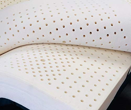 Equilibrium100% Natural Latex Mattress Topper - Soft - 2 Inch - Full Size