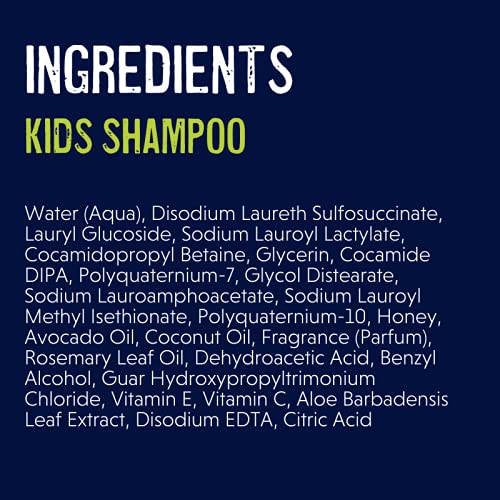 YOUNG KING HAIR CARE Kids Shampoo For Boys | Cleanse and Hydrate Natural Curls | Plant-Based and Harm-Free | 8oz