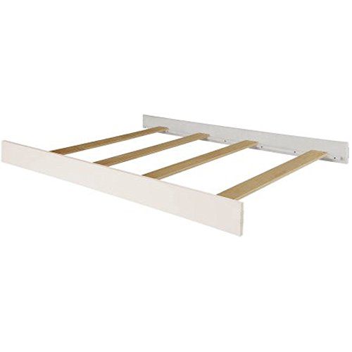 CC KITS Full Size Conversion Kit Bed Rails for Delta Children's Emerson Crib (Bianca White)