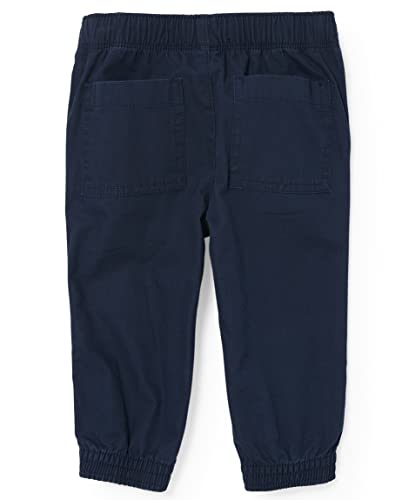 The Children's Place baby boys and Toddler Jogger 2-pack Pants, Flax/Tidal 2 Pack, 4T US