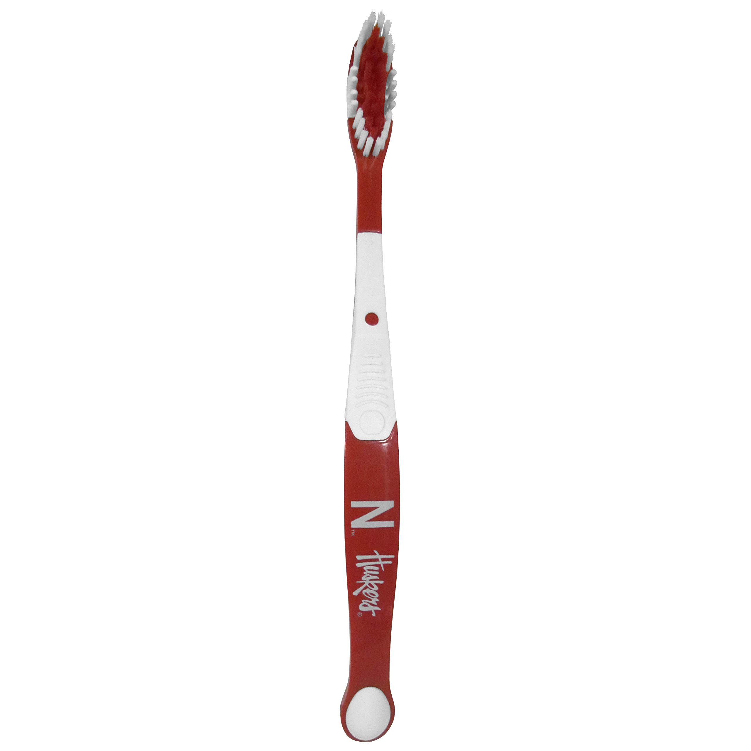 Siskiyou Sports NCAA Nebraska Cornhuskers Unisex Travel Set Toothbrush and Travel Case White One Size