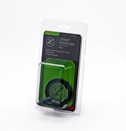3M™ Littmann® Stethoscope Spare Parts Kit, Master Cardiology™, Black, 40011