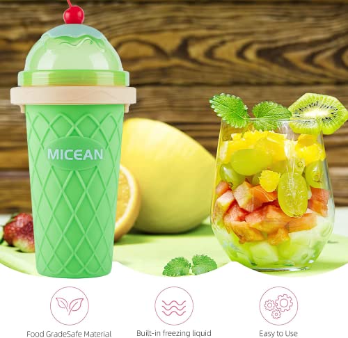 Slushy cup Slushie Maker Cup,Frozen Magic Slushy Cup - Create Delicious Slushies Anywhere with This Fun and Cool Slushie Maker Cup! Includes Lids and Straws . Perfect for TikTok Trends and Cool Gadgets Fans -New Pink