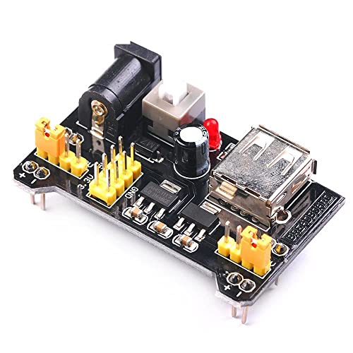 5pcs/lot Breadboard Power Supply Module 3.3V 5V MB102 Solderless Bread Board DIY 2012 Dedicated Power Module