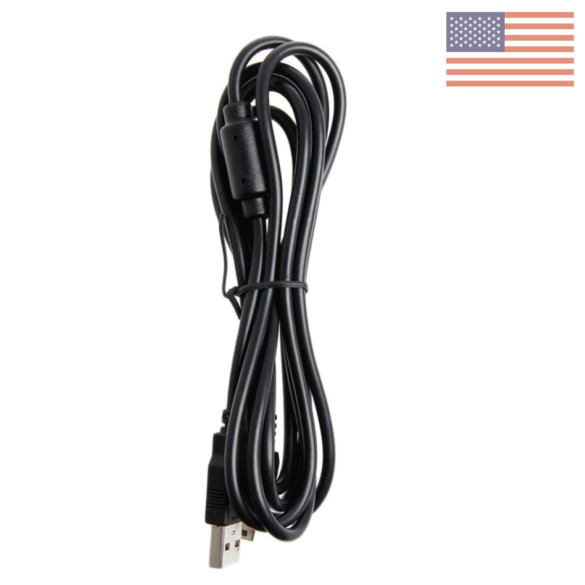 Bek 6ft PS3 Controller Charger Cable - Magnetic Ring Mini USB Data Charging Cord for PS Move PlayStation 3 Wireless Controller, Digital Camera, TI84 Plus CE