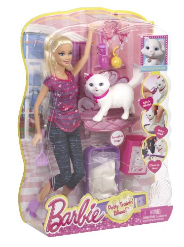 Barbie Potty Training Blissa Barbie Fashion Doll and Pet Playset