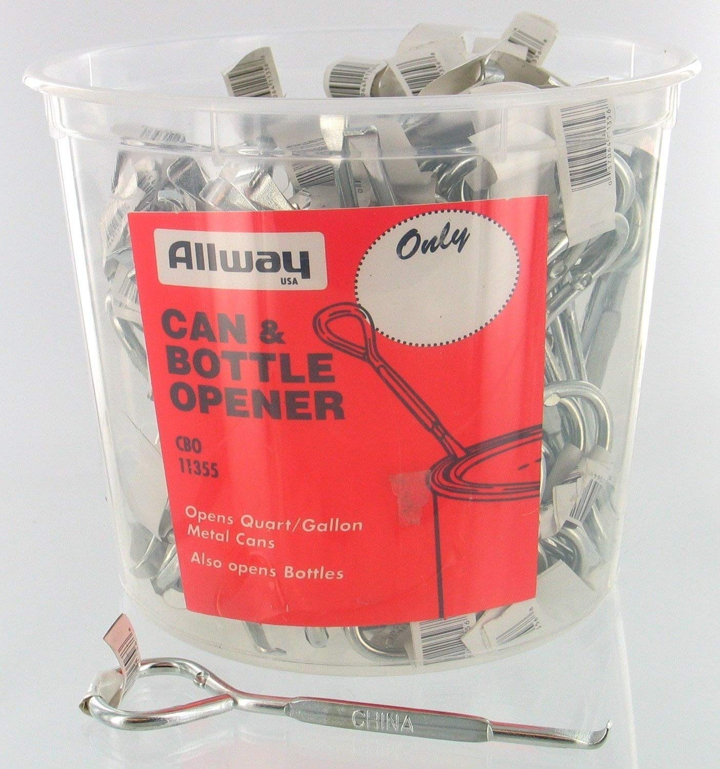 Allway Tools CBO100 Can & Bottle Opener 100 Count