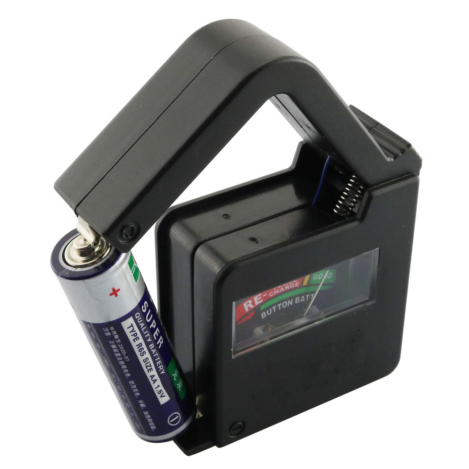 Tegg BT-860 Battery Tester Checker 1PC Battery Volt Tester Monitor For AA AAA C D 9V 1.5V Button Cell Batteries