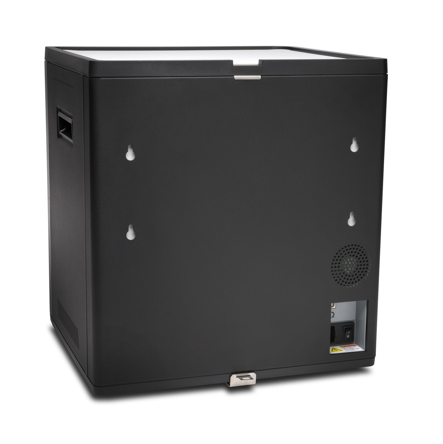 Kensington - K67862AM Charge and Sync Cabinet for 7-Inch to 10-Inch Tablets, iPad Air, iPad 4/3/2 and Galaxy Tab 3 (K67862AM) Black