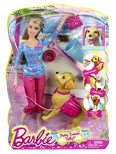 Barbie Potty Training Taffy Barbie Doll and Pet Playset