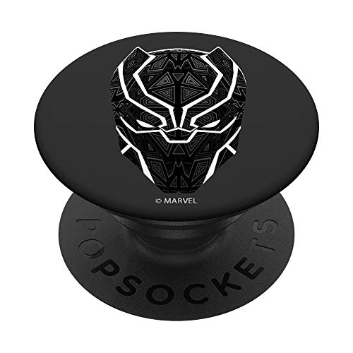 Marvel Black Panther Geometric PopSockets PopGrip: Swappable Grip for Phones & Tablets