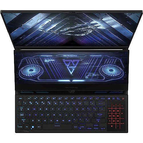 ASUS ROG Zephyrus Duo 16 Gaming & Entertainment Laptop (AMD Ryzen 7 6800H 8-Core, 64GB DDR5 4800MHz RAM, 2x2TB PCIe SSD RAID 1 (2TB), GeForce RTX 3060, 16.0" Win 10 Pro) with G5 Essential Dock