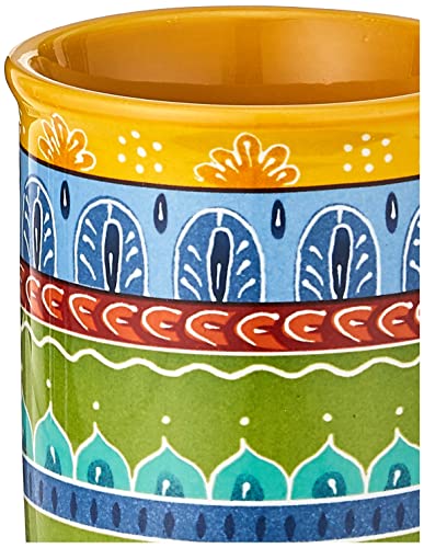 Certified International Valencia Mugs (Set of 4), 16 oz, Multicolor