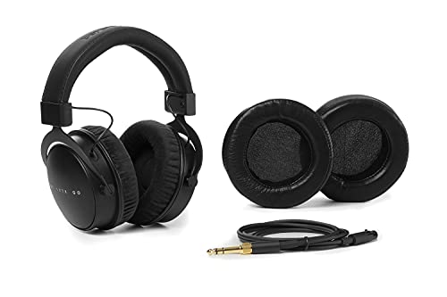 Massdrop x Beyerdynamic DT 177X GO Over-Ear Closed-Back Headphones, 32 Ohms, Detachable Cable, Replaceable Velour & Sheep Skin Ear Pads
